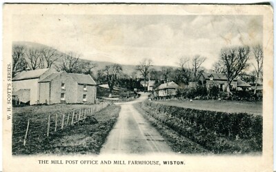 UK Wiston Mill PO and mill Farmhouse 1906 W. H. Scott's Series postcard ...
