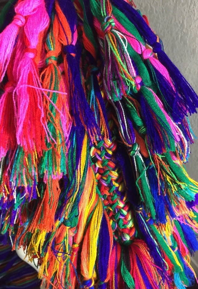 Boho fringe hand braided bag NWOT | eBay