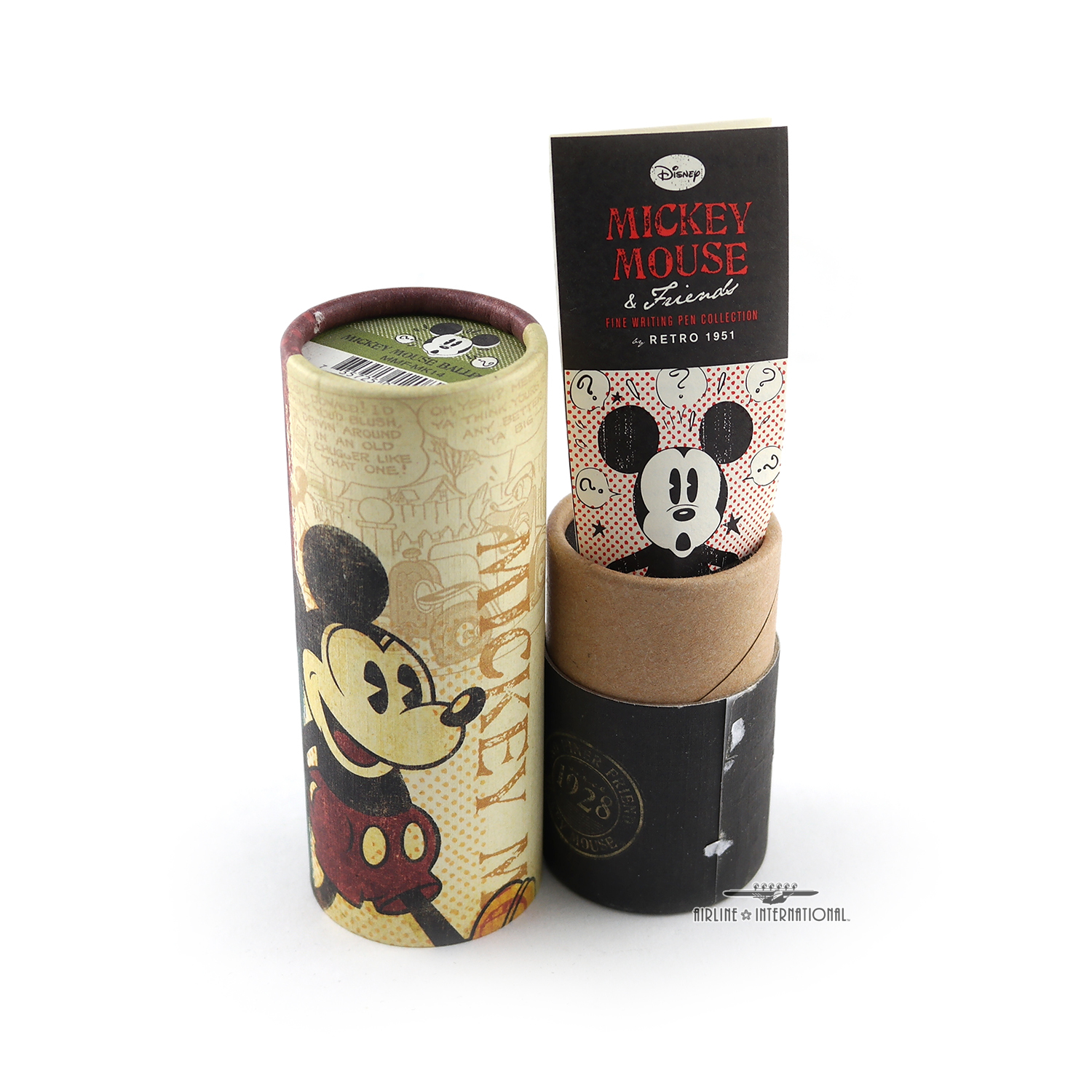 Retro 51 Mickey Mouse Ballpoint MMF-MK14 Collectable GIFT TUBE - NO PEN ...
