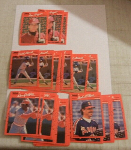 1990 DONRUSS BASEBALL CARDS "U PICK" #600-699" FREE SHIP EX-NM COMPLETE ...
