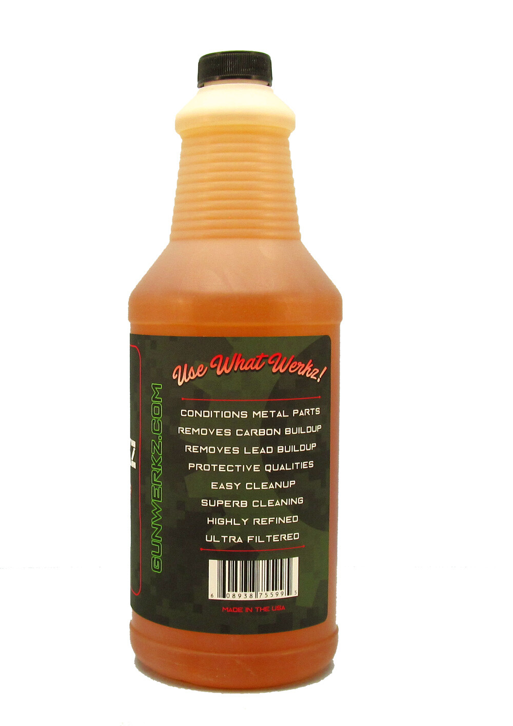 Gun Cleaner-16 oz. Gun-Werkz Non Toxic Gun Cleaning Solvent ...