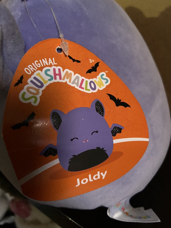 Squishmallows Halloween 'Joldy' SB# 1358-2 NEW w Tags 8" Vampire Bat ...