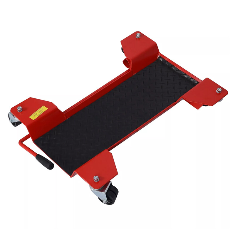 Motorbike Motorcycle Dolly Centre Stand Garage Mover Paddock Easy Park ...