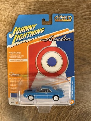 1969 AMC Javelin Big Bad Blue 1:64 Scale Model - Johnny Lightning ...