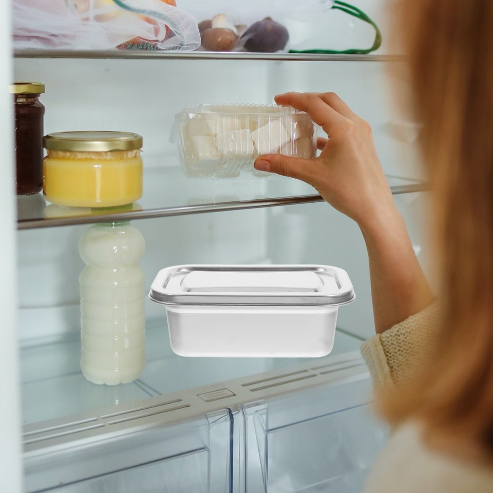 Ice Cream Storage Box Reusable Portable Holder Homemade Containers ...