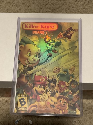 Killer Kare Bears Gold Holo Foil 1/1 Of A Kind Only 1 Exist In the ...