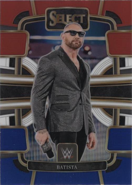 2024 Panini Select WWE - Concourse Batista #29 Red & Blue Prizm for ...