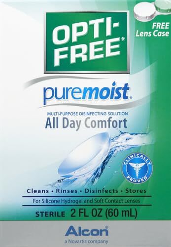 Opti-Free Puremoist Multi-Purpose Contact Lens Cleaning and ...