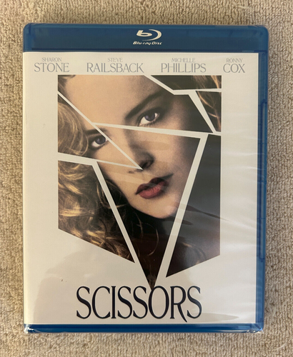Scissors (1991) Blu-ray Sharon Stone Steve Railsback 90s Horror ...