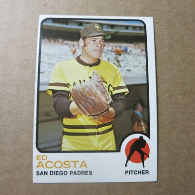 Ed Acosta 1973 Topps #244 San Diego Padres NM+ | eBay