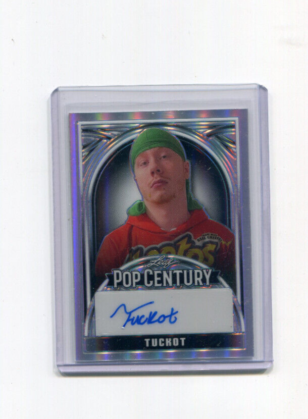 2024 Leaf Pop Century Autographs Silver Prismatic Tuckot Auto 11/25 | eBay