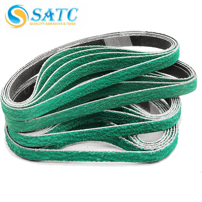 1/2" x 18" Zirconia Sanding Belts 36 Grit for Air File Belt Sander ...