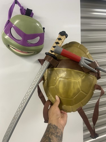 TMNT 2013 Donatello Mask & Shell Orange Teenage Mutant Ninja Turtles ...