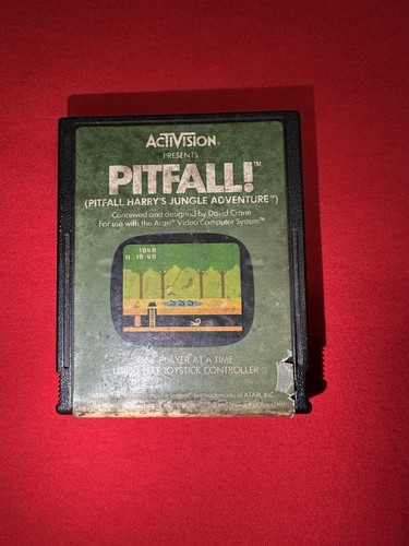 Pitfall Harry’s Jungle Adventure (Atari 2600, 1982 Activision) Untested ...