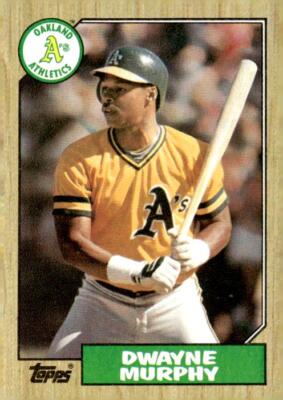 1987 Topps #743 Dwayne Murphy | eBay
