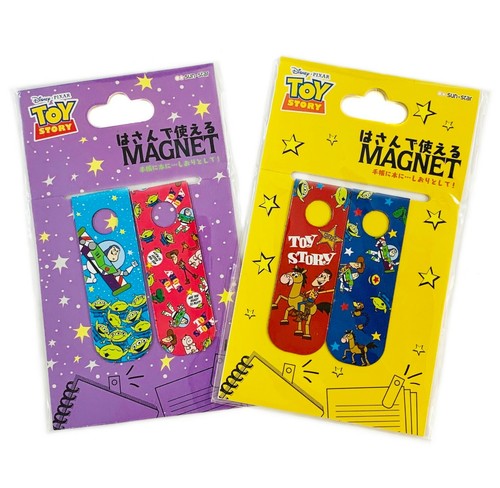 Toy Story Disney/Pixar Magnet Clip Bookmark 2 Sets of 4pcs w/ tracking ...