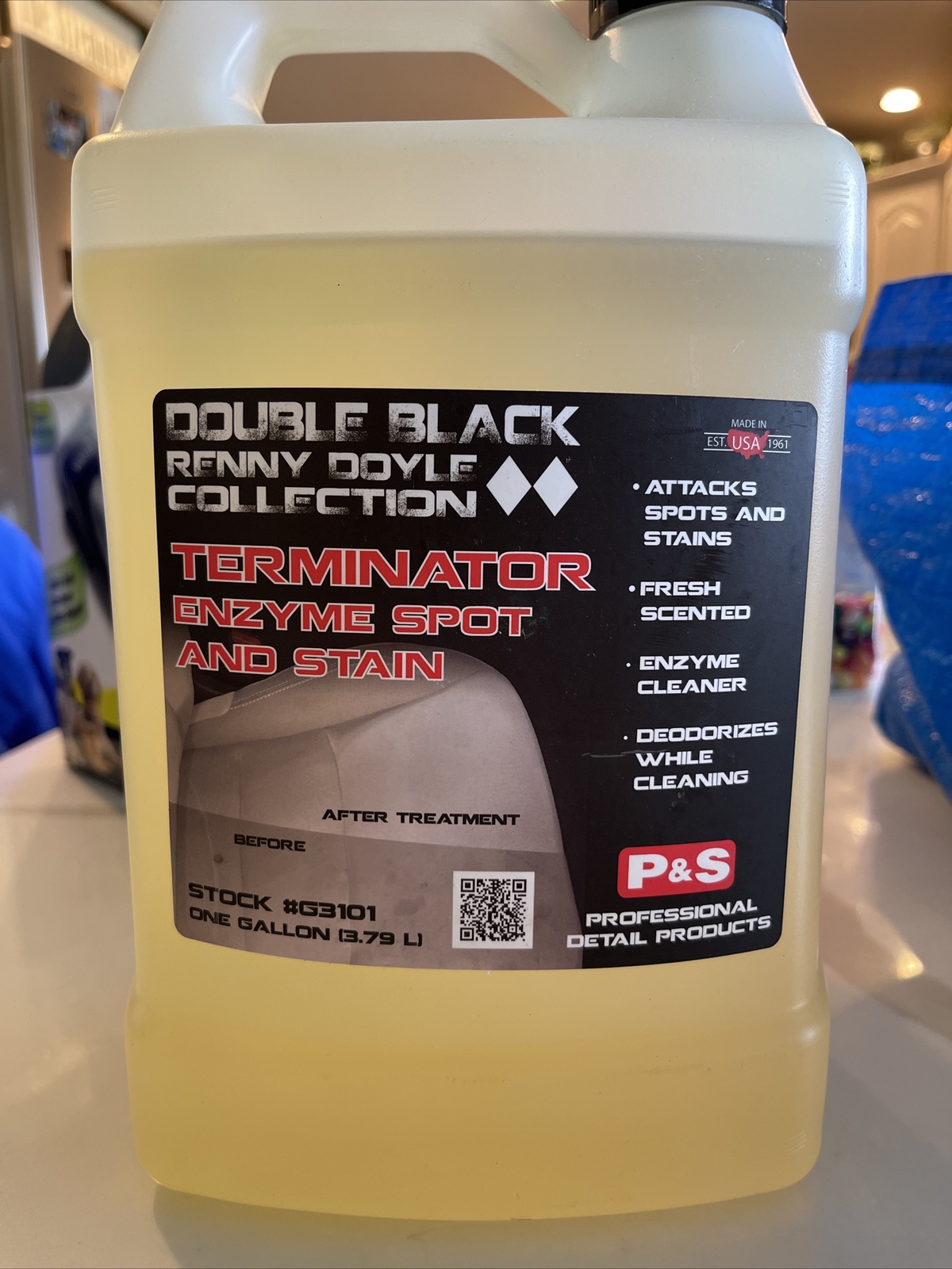 P&S Terminator Enzyme Spot And Stain Remover, Gallon, | eBay