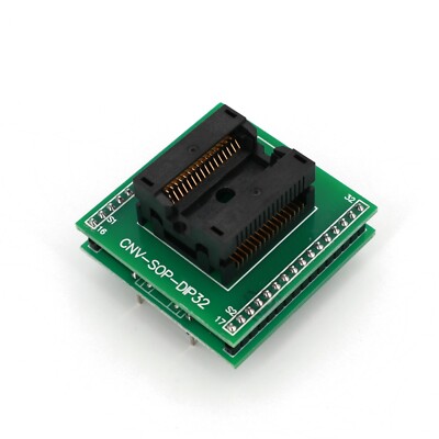 SOP32/SOIC32 TO DIP32 Converter Module IC Programmer Socket Adapter ...