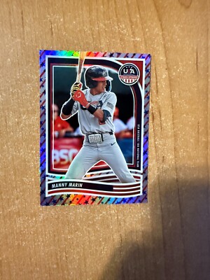 2024 Stars & Stripes - Manny Marin - #34 Stars & Stripes Parallel 26/50 ...