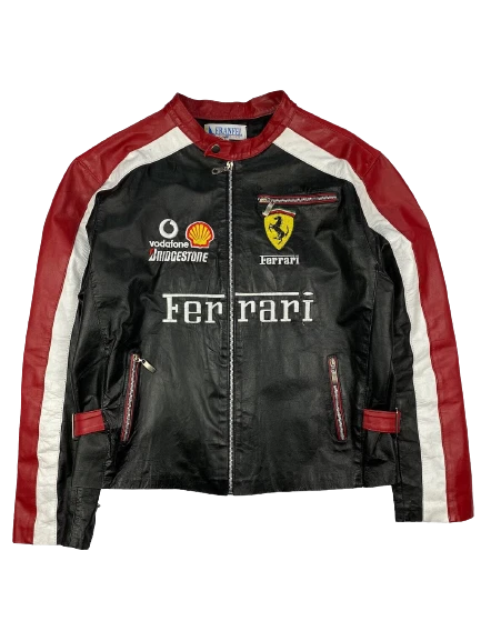 Black Ferrari Motorcycle