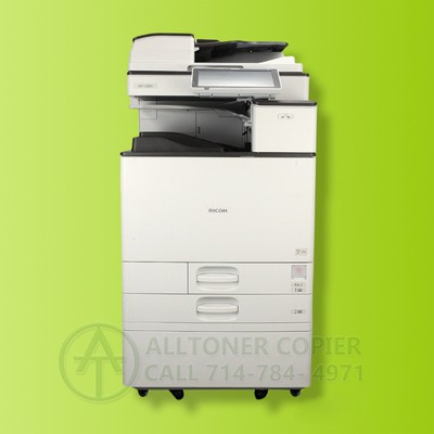 Ricoh Aficio MP C6004 Laser Color Printer Copier Scan A3 Duplex MFP ...