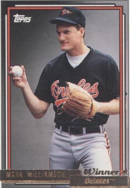 1992 Topps - Mark Williamson #628 Gold Winner for sale online | eBay