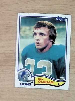 RAY OLDHAM 1982 Topps Football #345 BUY ANY 2 ITEMS FOR 50% OFF ...