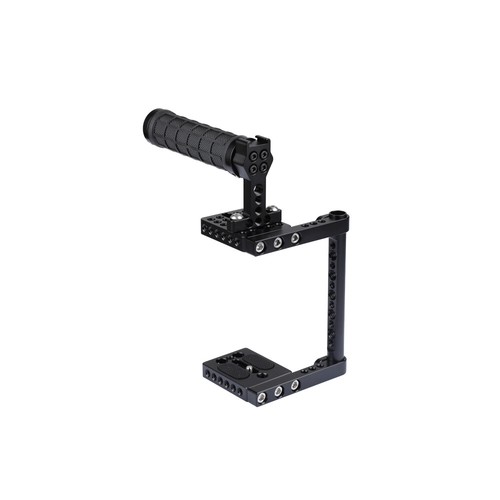 CAMVATE Universal Camera Cage Rig w/ Tripod Mount Baseplate fr Canon ...