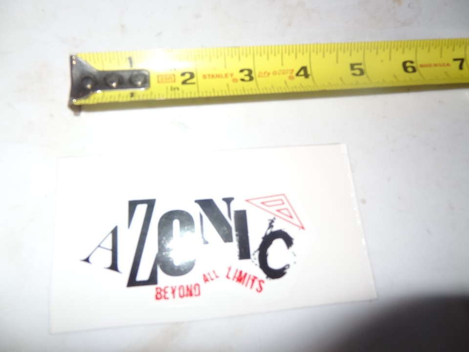 AZONIC bmx - mtb sticker -- # 1 | eBay