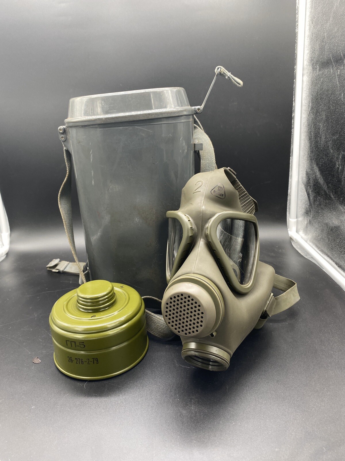 NBC Gas Mask German Drager Military & Police M65 Sealed Unused Filter ...