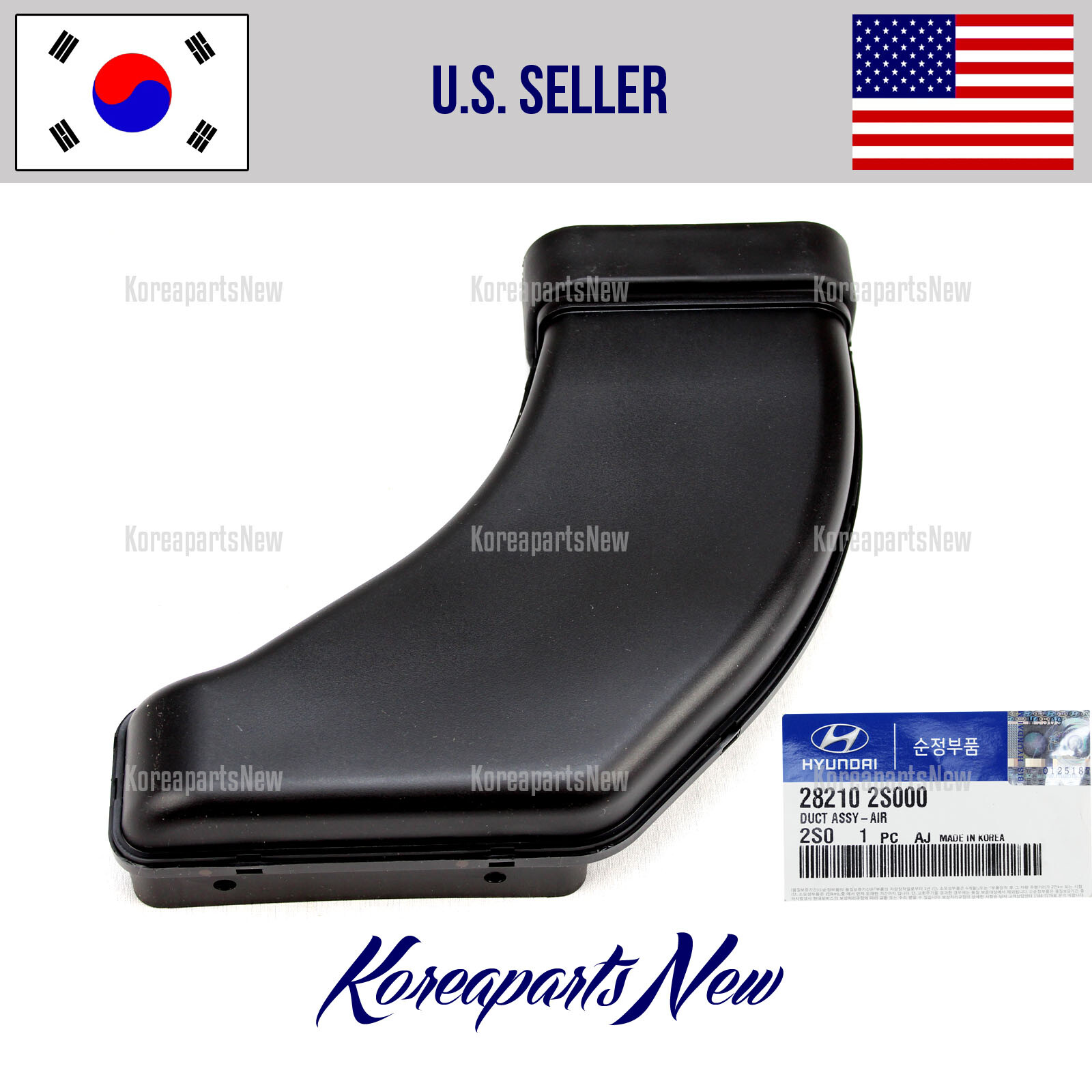 Air Cleaner Intake Duct Tube 282102S000 Hyundai Tucson Kia Sportage ...