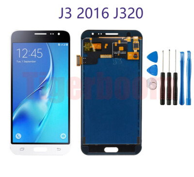 For Samsung Galaxy J3 2016 J320M J320P LCD Screen Digitizer Replacement ...