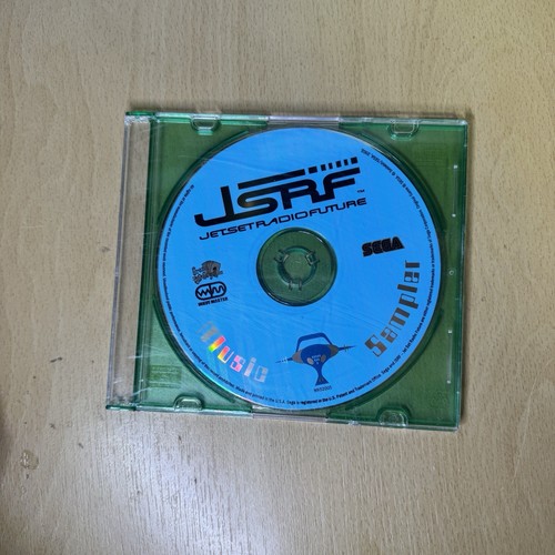 Jet Set Radio Future Music Sampler (CD) - Game Soundtrack - SUPER RARE ...