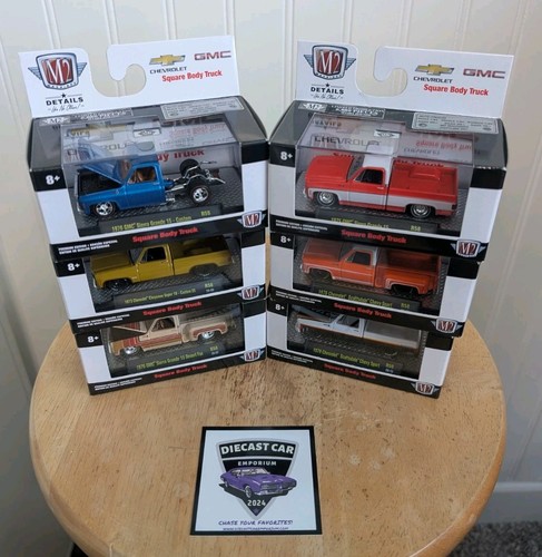 M2 Machines Chevrolet-GMC Square Body Truck Set of 6 | eBay