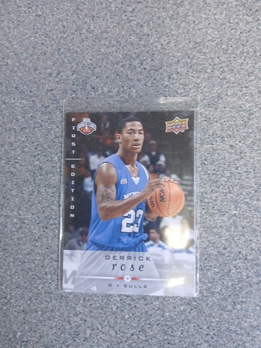 Derrick Rose 2008 2009 Upper Deck First Edition Rookie Card | eBay