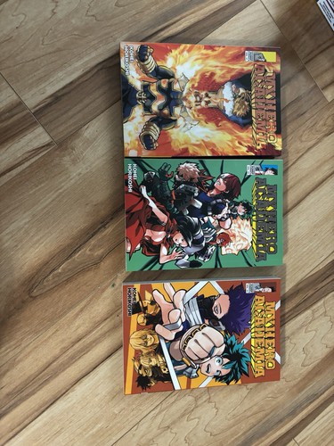 Manga English My Hero Academia Volume 21-23 MHA Book Lot Viz Media ...