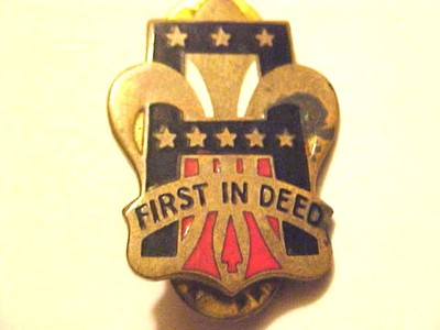 US 1st Army DUI DI Pin Badge Unit Crest Clutchback Military Insignia DI ...