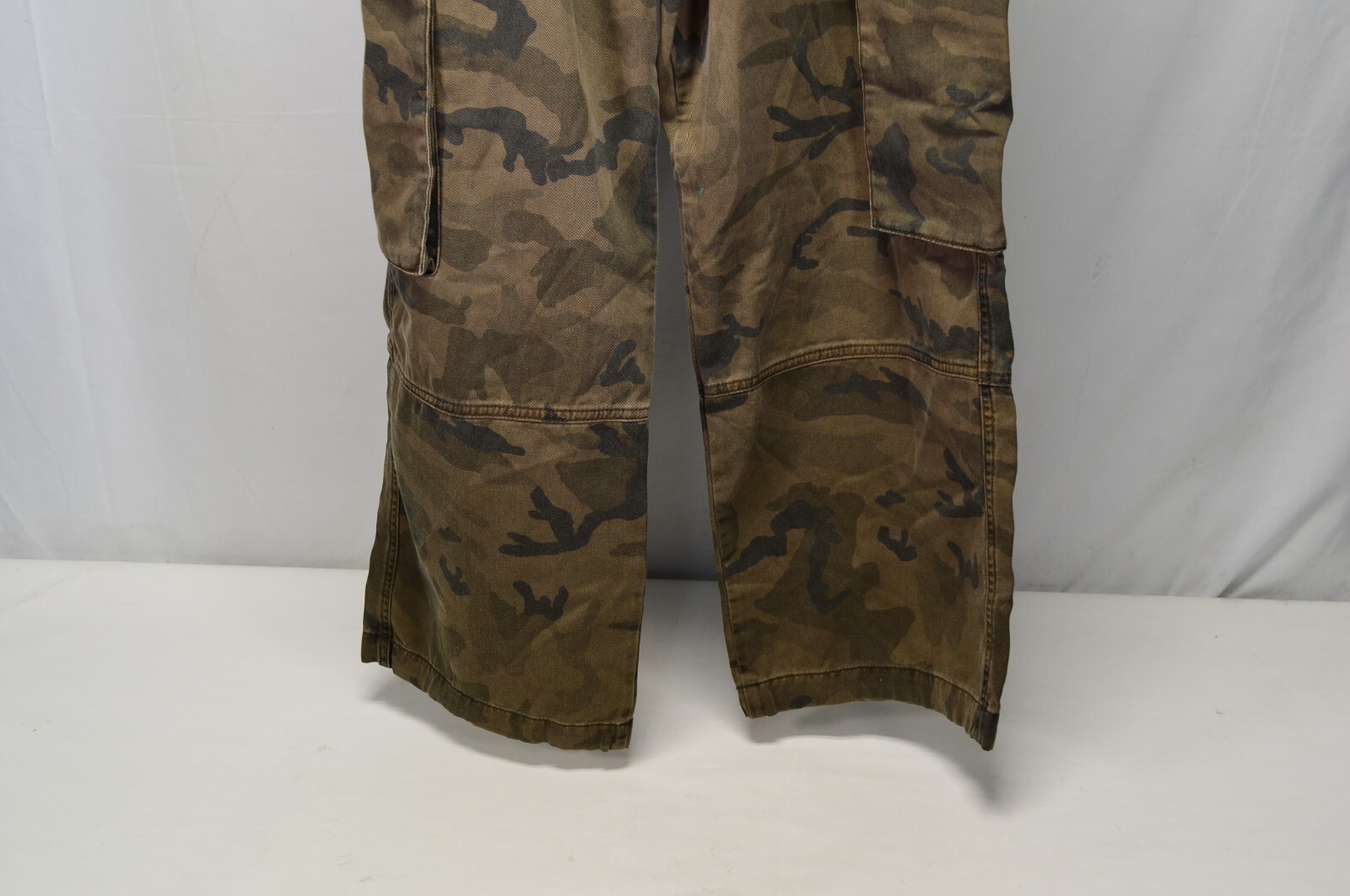 NWT ME+EM Camo Cargo Trouser Khaki Green Sand US Size 10 | eBay