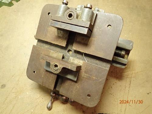 VINTAGE MASTERCRAFT TOOLS CROSS SLIDE TABLE WITH JAWS . MACHINIST ...