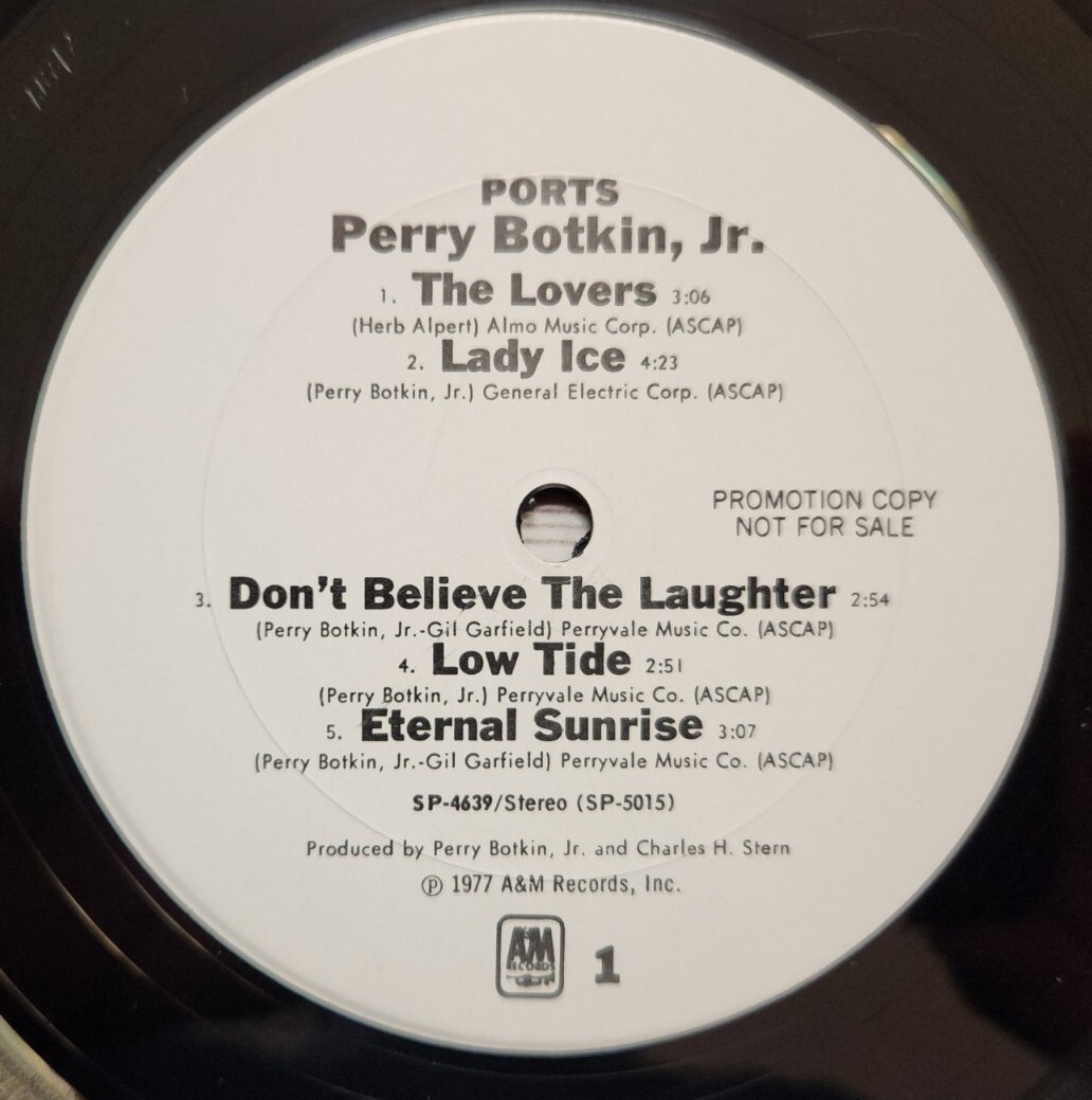 Perry Botkin Jr. (1977 P Cleaned Playtested SP4639 White Label Promo ...