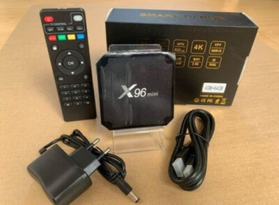 X96 MINI Android 9.0 TV BOX Boîtier Numérique Intelligent Smart TV 1GO ...