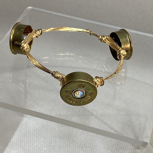 Winchester AA 12 Gauge Shotgun Shell Bracelet Brass Wiring With Aurora ...