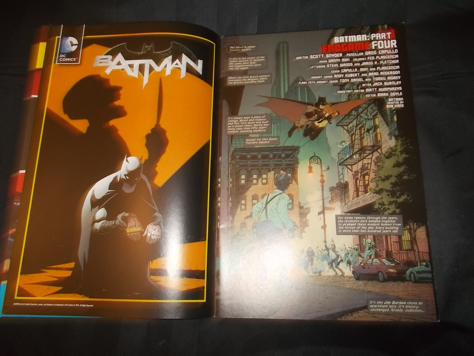 DC Comic Titan UK Batman Issue 37 May 2015 Havoc In Hong Kong! Endgame ...