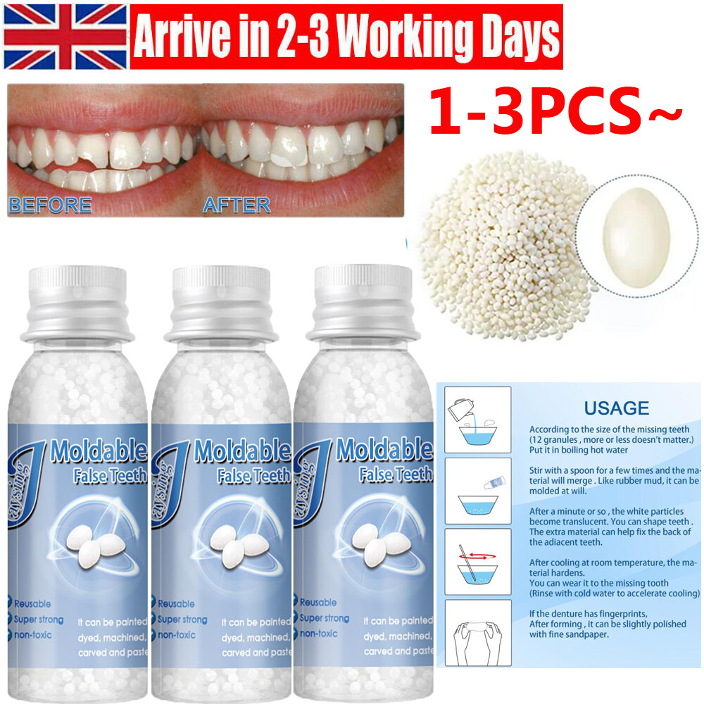 Tooth FIX DIY MISSING TOOTH TEMPORARY REPLACEMENT TEETH REPAIR FALSE ...