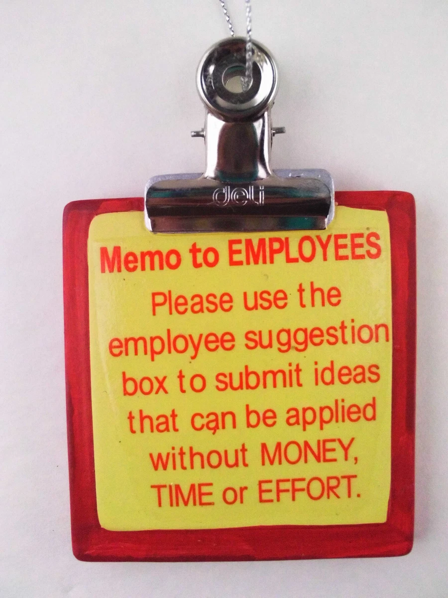 Funny Suggestion Box Ideas