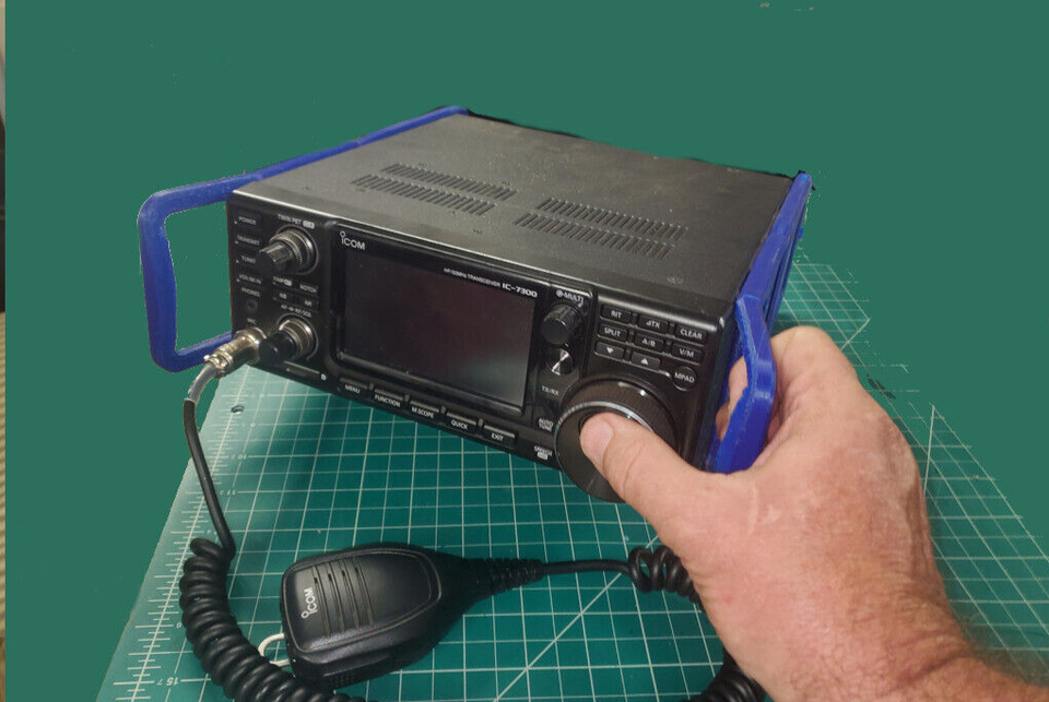 Customized Protective Rails for Icom IC-7300 | eBay