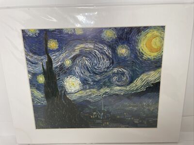 Vincent Van Gogh Art Print - Starry Night - Bruce McGaw Graphics | eBay