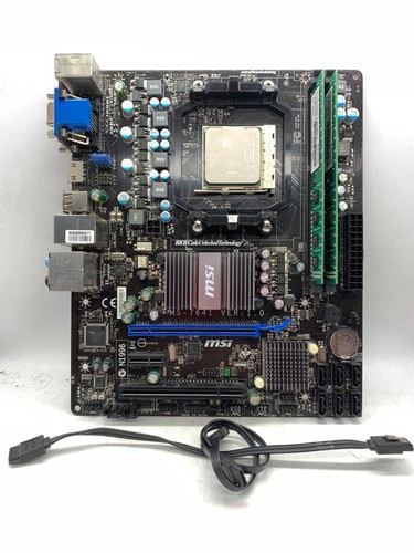 MSI 880GM-E35 Motherboard AM3 880G 8GB DDR3 mATX AMD Phenom II X6 1045T ...