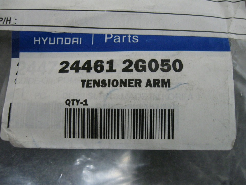 NEW GENUINE HYUNDAI TIMING CHAIN TENSIONER ARM (PN 24461 2G050) | eBay