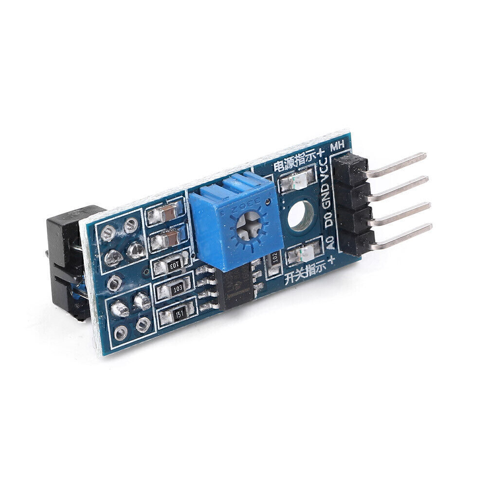 1x Infrared Reflective Photoelectr Switch IR Barrier Line Track Sensor ...